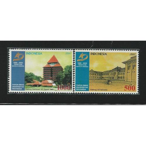 Jual Perangko/Prangko Indonesia I-575. 2000. 50TH UNIVERSITAS INDONESIA ...