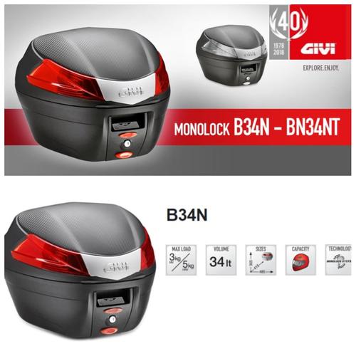 Jual new Givi B34N/B34NT New Desain DBM AutoGalllery - Kota Bekasi - DBM AUTO GALLERY | Tokopedia