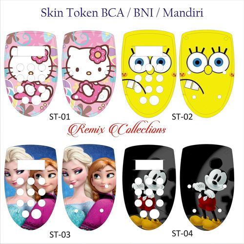 Jual Stiker Token bank BCA / Mandiri / BRI / BNI 1-20 - ST 03 - Kab ...