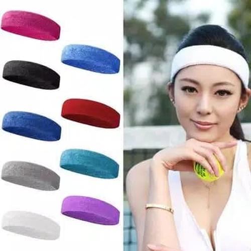 Promo Headband Sport Pria Dan Wanita - HB Std Biru Tua - Jakarta Barat ...