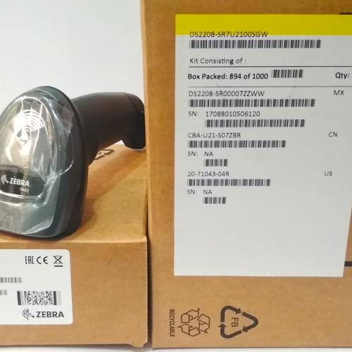 Jual Scanner Barcode Zebra DS2208 - Hitam - Kota Surabaya - Barcode ...