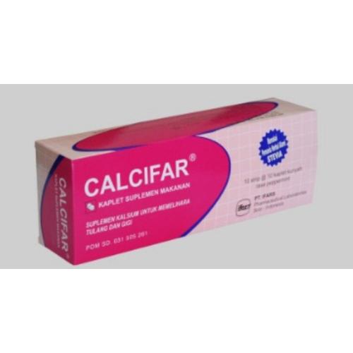 Jual Calcifar Box Kalsium Vitamin Tulang Dan Gigi - Kab. Grobogan ...