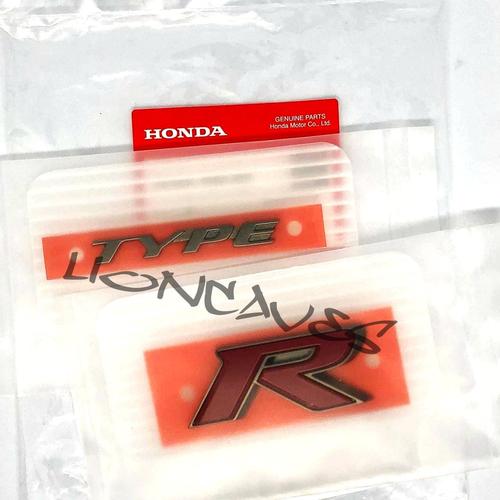 Jual Original Front Emblem Type R FK8 For Civic Turbo (Sedan ...