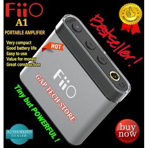 Jual FiiO A1 Portable Headphone Amplifier 100% Original Berkualitas - Kab. Lamongan - Mimhas ...
