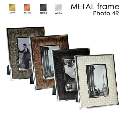 Jual Bingkai foto metal / Metal Photo Frame KW-32046 4x6 foto 4R - Emas ...