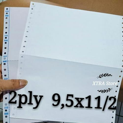Jual Kertas 2ply continuous form 9.5x11/2 inch isi 500set - Jakarta ...