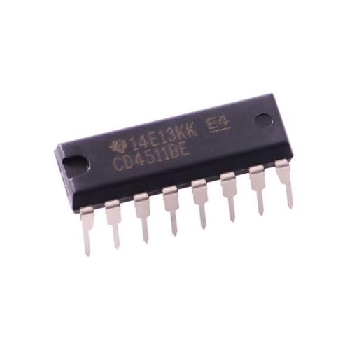 Jual IC CD4511 CD4511BE DIP Encoder Decoder Multiplexer BCD to 7 ...