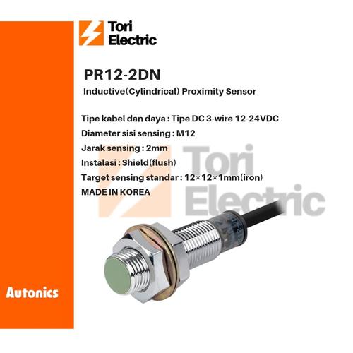 Jual AUTONICS INDUCTIVE (CYLINDRICAL) PROXIMITY SENSOR PR12-2DN 100% ORI - Kota Bandung - Tori ...