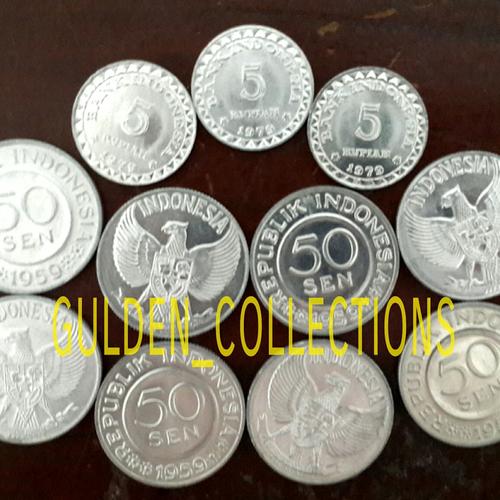 Jual Paket murah mahar 19 rupiah koin uang kuno pernikahan 555 50sb x 8 - Kab. Kediri - Gulden ...