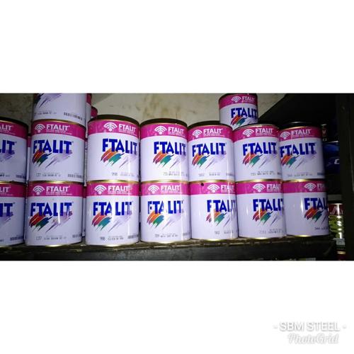 Jual CAT KAYU DAN BESI FTALIT HITAM / PUTIH KILAP @1Ltr - Hitam - Kota ...