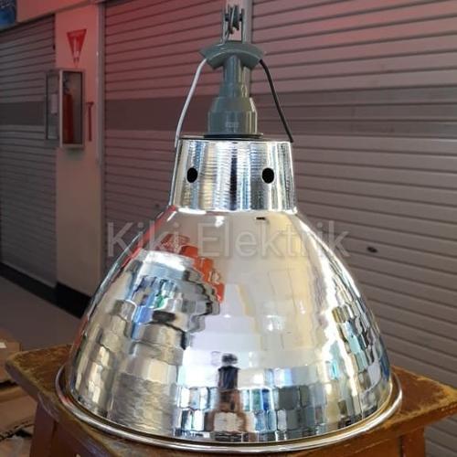 Jual Kap Lampu Gantung Industri Kilap 30 cm + Fitting E27 (KHUSUS SATUAN) - Jakarta Pusat - Kiki ...
