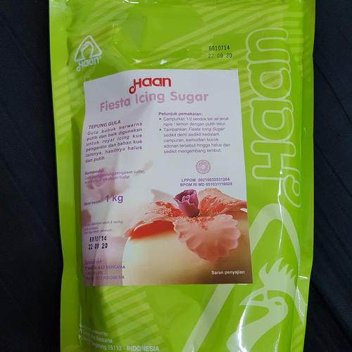 Jual Haan Fiesta Icing Sugar 1kg - kemasan asli - Jakarta Utara ...