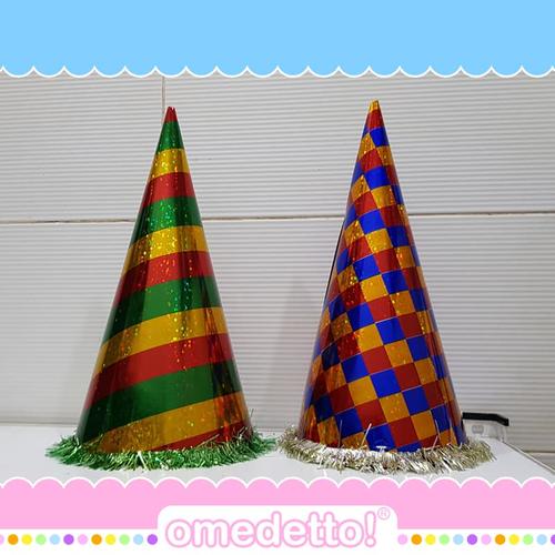 Jual TOPI KERUCUT HOLOGRAM CORAK BESAR (ISI 10) ULTAH NEW YEAR ...