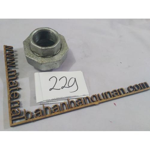 Jual water moor besi galvanis 1/2 inch sambungan pipa tekanan air ...