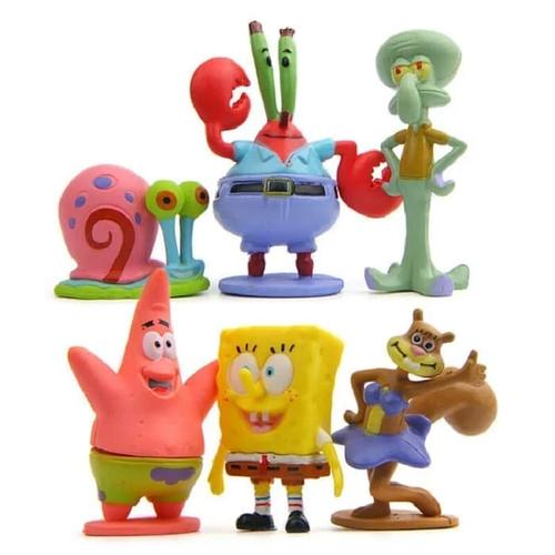 Jual Topper Cake Kue Ulang Tahun Toppers Spongebob Patrick Squidward ...