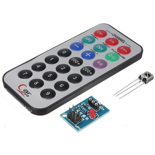Jual Infrared Remote Control HX1838 Receiver Module IR Wireless Kit ...