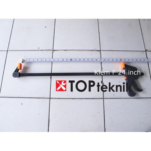 Jual Klem F 24 inch Quick Clamp Release Woodworking F Clamp klem kayu F ...