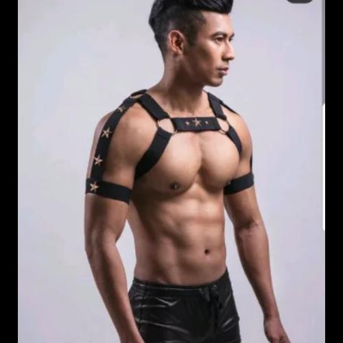 Jual CHEST HARNESS SHOGUN STAR PREMIUM gstring cd pria jockstrap sexy ...