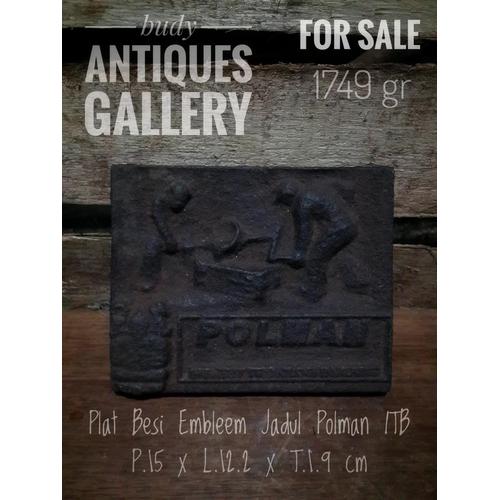 Jual Plat Besi Antik Polman ITB - Kab. Bandung - Budy Antiques Gallery ...