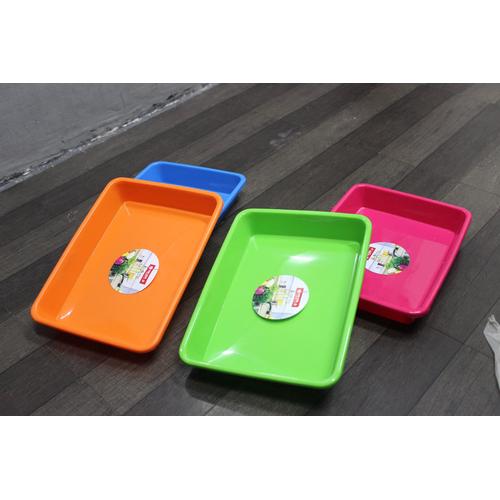 Jual nampan mini tray no.4 no 4 plastik kuat LION STAR serbaguna ...