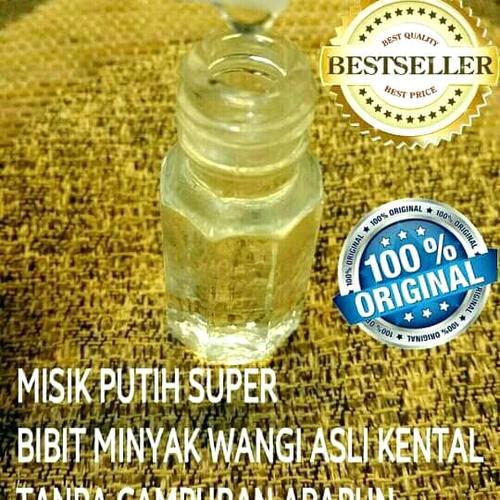 Jual MISIK PUTIH SUPER ASLI KENTAL TANPA CAMPURAN -HARGA PER 1ML/CC ...