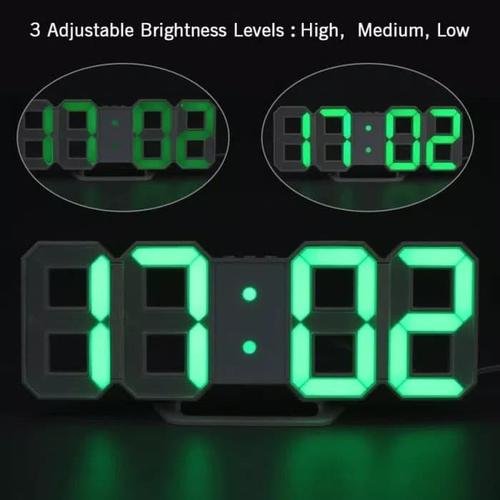 Jual Jam Digital LED Tipe 6609 , jam meja digital / jam dinding led ...