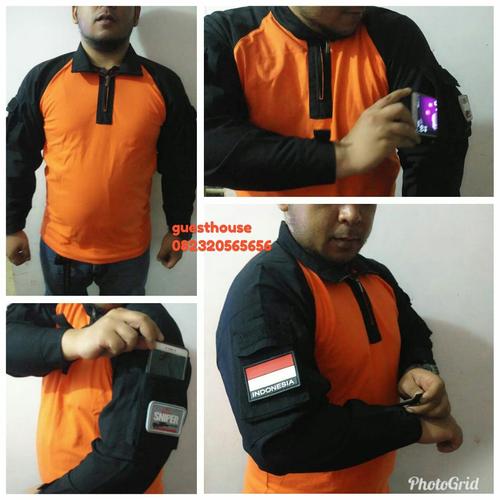 Jual Kaos tactical BDU kemeja orange basarnas rescue pdl - Kota Cimahi ...