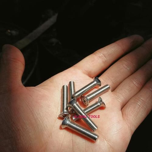 Jual Baut JF ss m4 x 20 JF stainless verseng flat head FH SS not sekrup ...