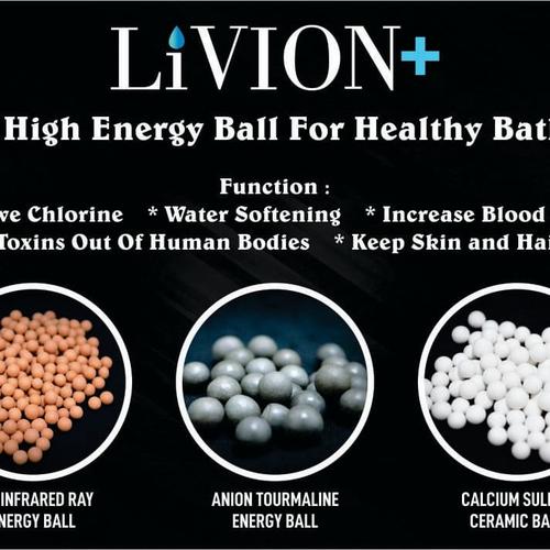 Jual Refill Shower Ion LIVION+ Original / Refill bola ion shower ...