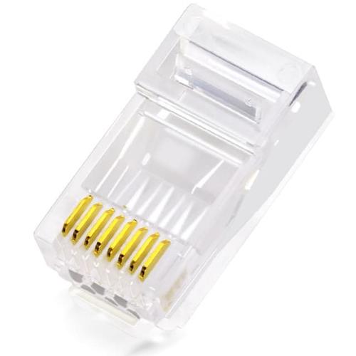 Jual Konektor Connector Kepala LAN RJ45 CAT6 UTP Indoor Non Shielded ...