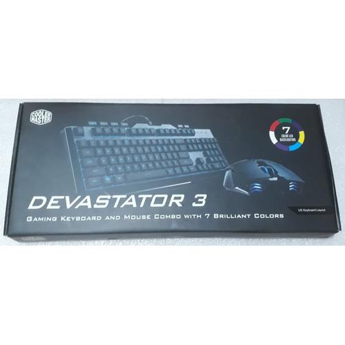 Jual COOLER MASTER DEVASTATOR 3 GAMING KEYBOARD AND MOUSE COMBO 7 COLOR ...