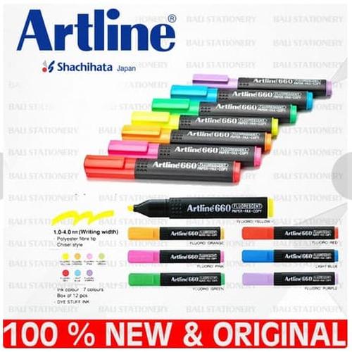 Jual MURAH !! Highlighter Artline EK-660 - GREEN - Kota Denpasar - Bali Stationery | Tokopedia
