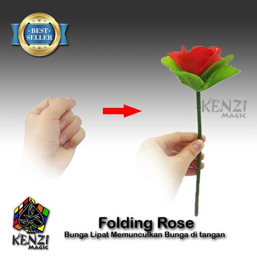 Promo Folding Flower I Bunga Lipat I Folding Rose I Sulap Memunculkan ...