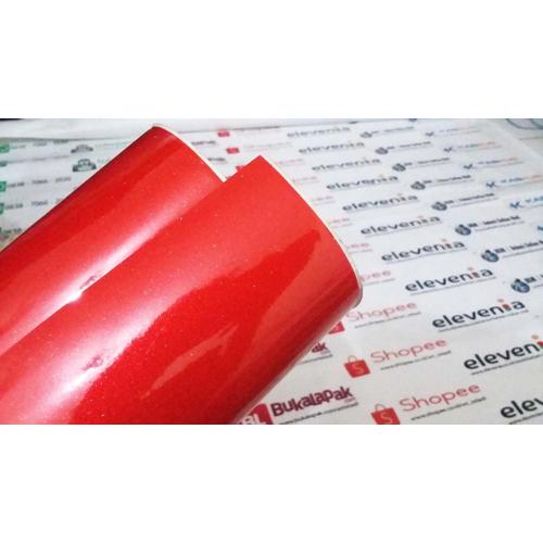 Jual Scotlite Stiker red merah muda transparan glitter metalik AB ...