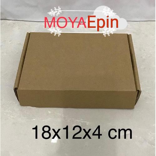 Jual kardus/karton/box uk.18x12x4 cm , model kardus pizza - Jakarta ...