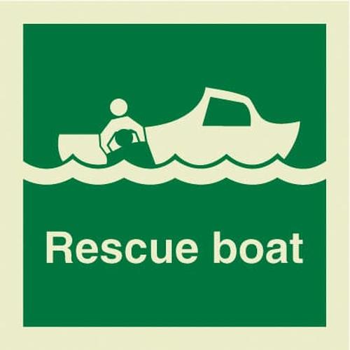 Jual Sticker Rescue boat with text - IMO Symbols - IMPA 33.4101 ...