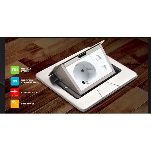 Jual Floor Outlet Boss Schuko + 2 Pin BFO426/16S-US - Jakarta Barat ...