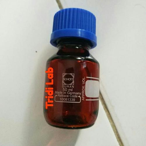 Jual Schott Duran 50 Ml Botol laboratorium Amber/Botol Sampel Coklat ...