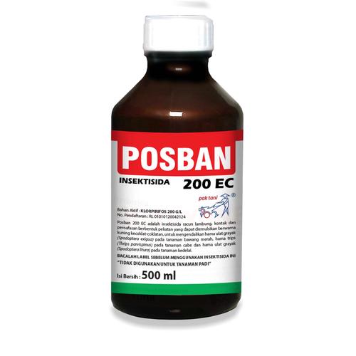 Jual Insektisida Posban 200 EC Pak Tani 500 cc - Kab. Demak - Toko_SAM ...