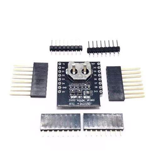 Jual Wemos D1 mini RTC Real time clock data log logger shield DS1307 ...