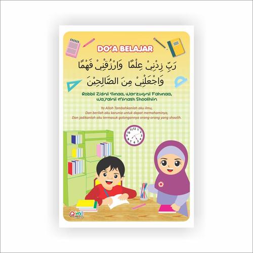 Jual poster belajar / poster doa. do`a mau belajar - Kota Bandung ...