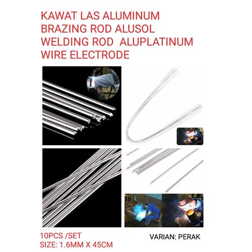 Jual WELDING ROD ALUMINUM BRAZING ROD ALUSOL WELDING ELECTRODES LAS ...
