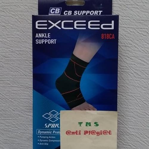 Jual Ankle Support Exceed 818CA / Deker Pelindung Engkel Warna Hitam ...