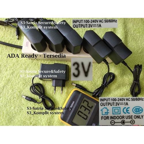 Jual Adaptor 3v 1A 3 v 1000mA adapter 500mA 650mA 750mA 850mA switching ...