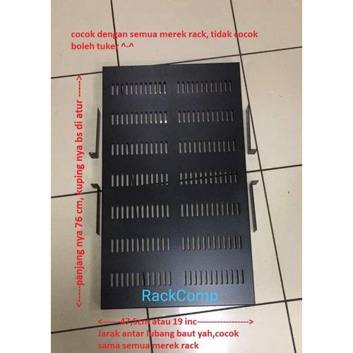 Jual Fixed Shelf Depth 760mm Tatakan Rack Server - Jakarta Pusat ...