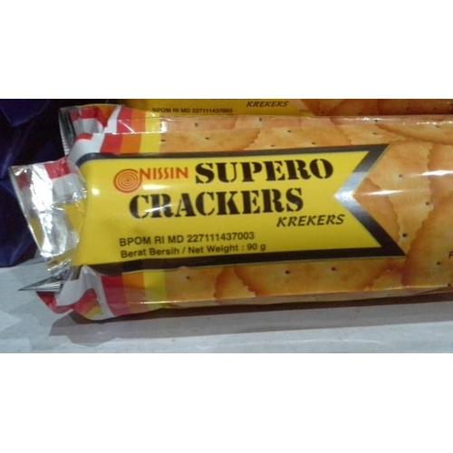 Jual NISSIN SUPERO CRACKERS 90 GRAM 1 KARTON ISI 30 PACK - Kota ...