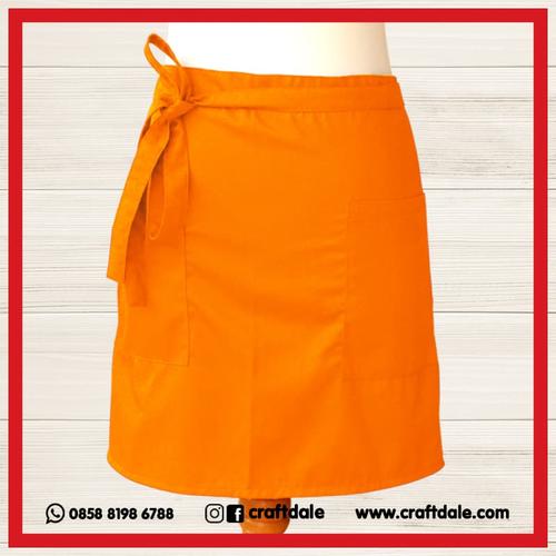 Jual half body Celemek/apron - Orange (apron pinggang) - Jakarta Barat ...