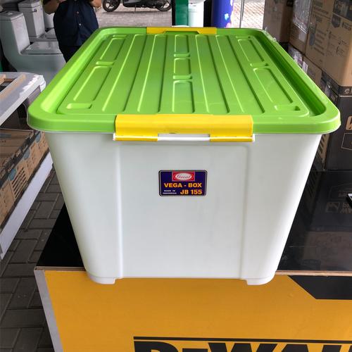 Jual Box Plastik Serbaguna Box Container GREAT JB155 VEGA 155 liter ...