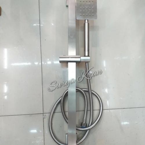 Jual Set Shower Kotak Minimalis + Tiang Stainless SUS304 SUS 304 ...