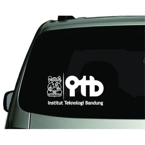 Jual Stiker Cutting Sticker Kaca Mobil - ITB Institut Teknologi Bandung ...